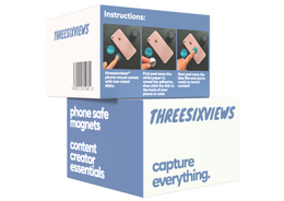 Magnetic Vloggers Phone Mount With 360º Rotation – threesixviews